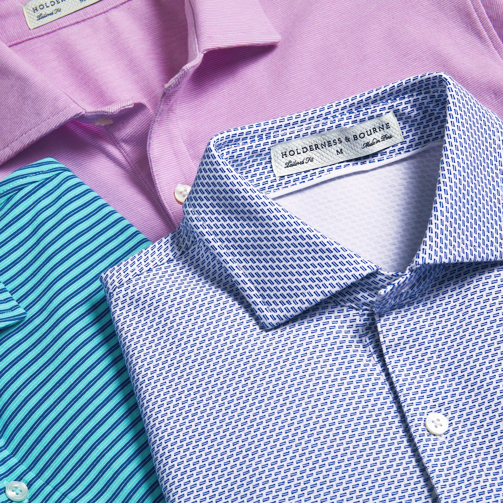 Men's Shirt Fabrics Overview | Holderness & Bourne