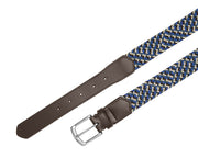 Blue & Brown Multicolor Belt | Holderness & Bourne