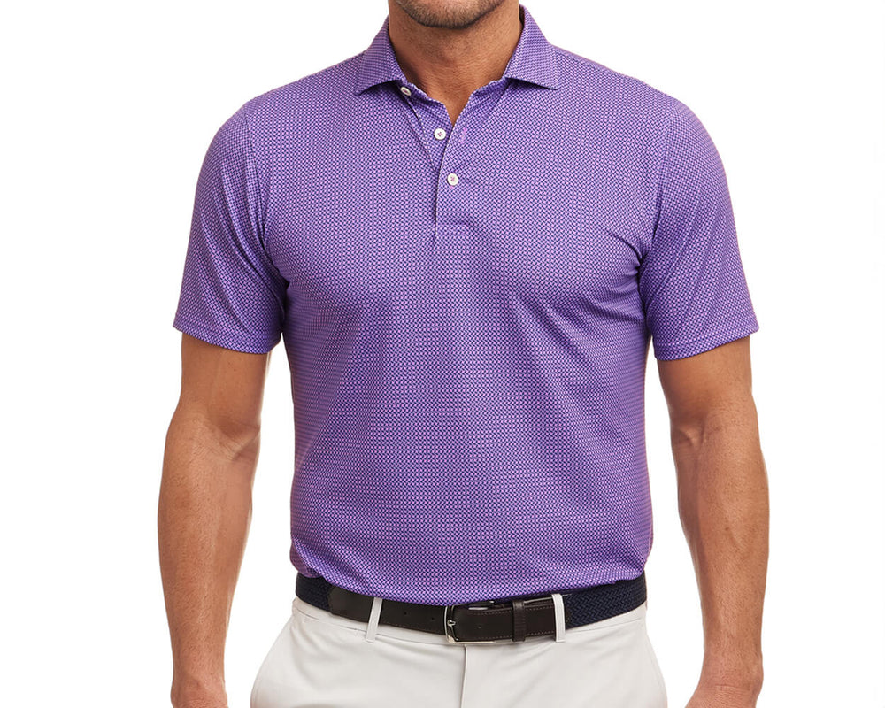 Performance Pique Fabric Polo Shirts | Holderness & Bourne