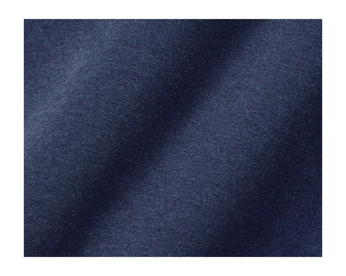 The Harper Pullover: Heathered Atlantic