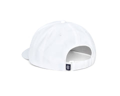 The Lightweight Performance Hat: White with Navy HB Icon