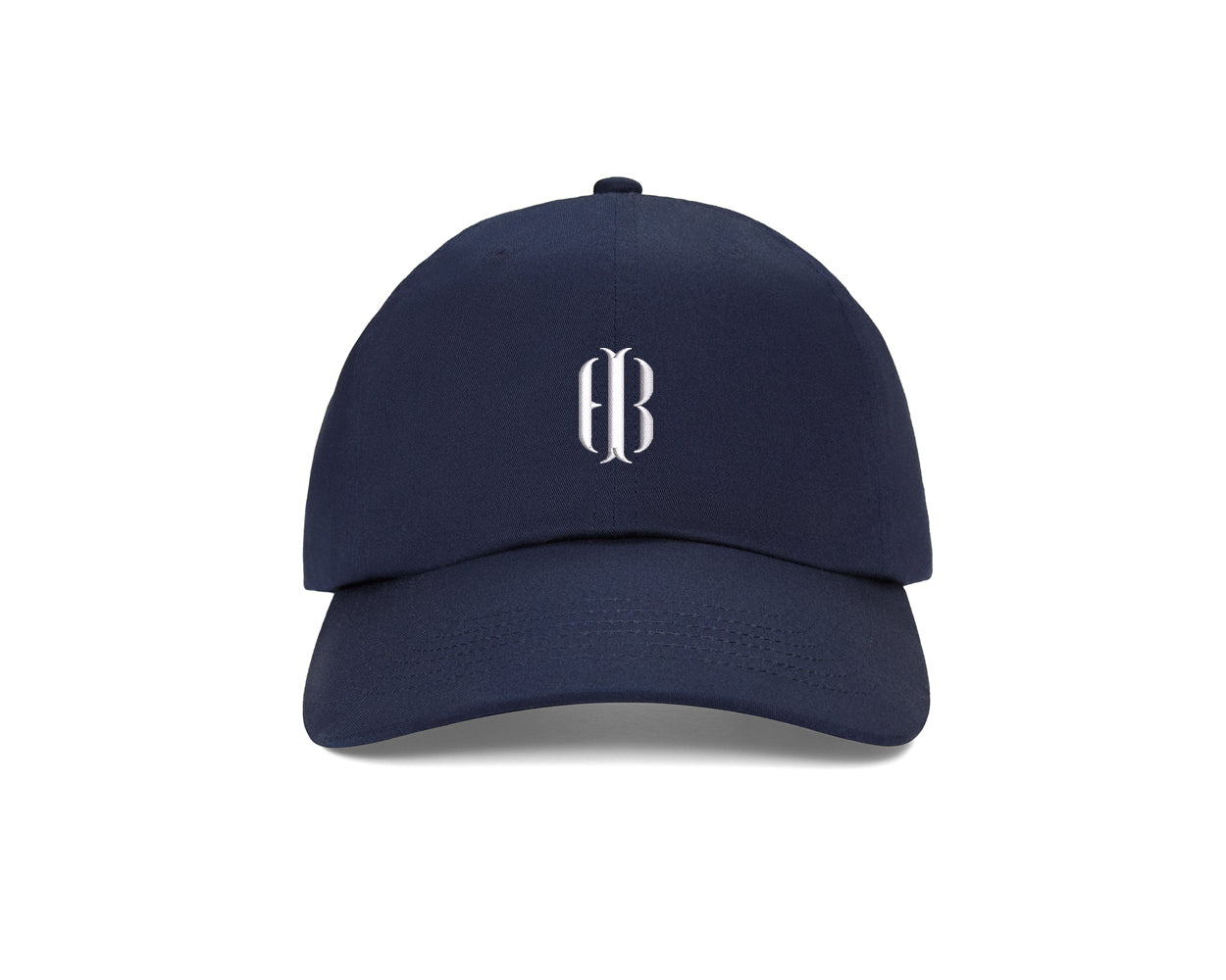 The Lightweight Cotton Hat: Navy with HB Icon