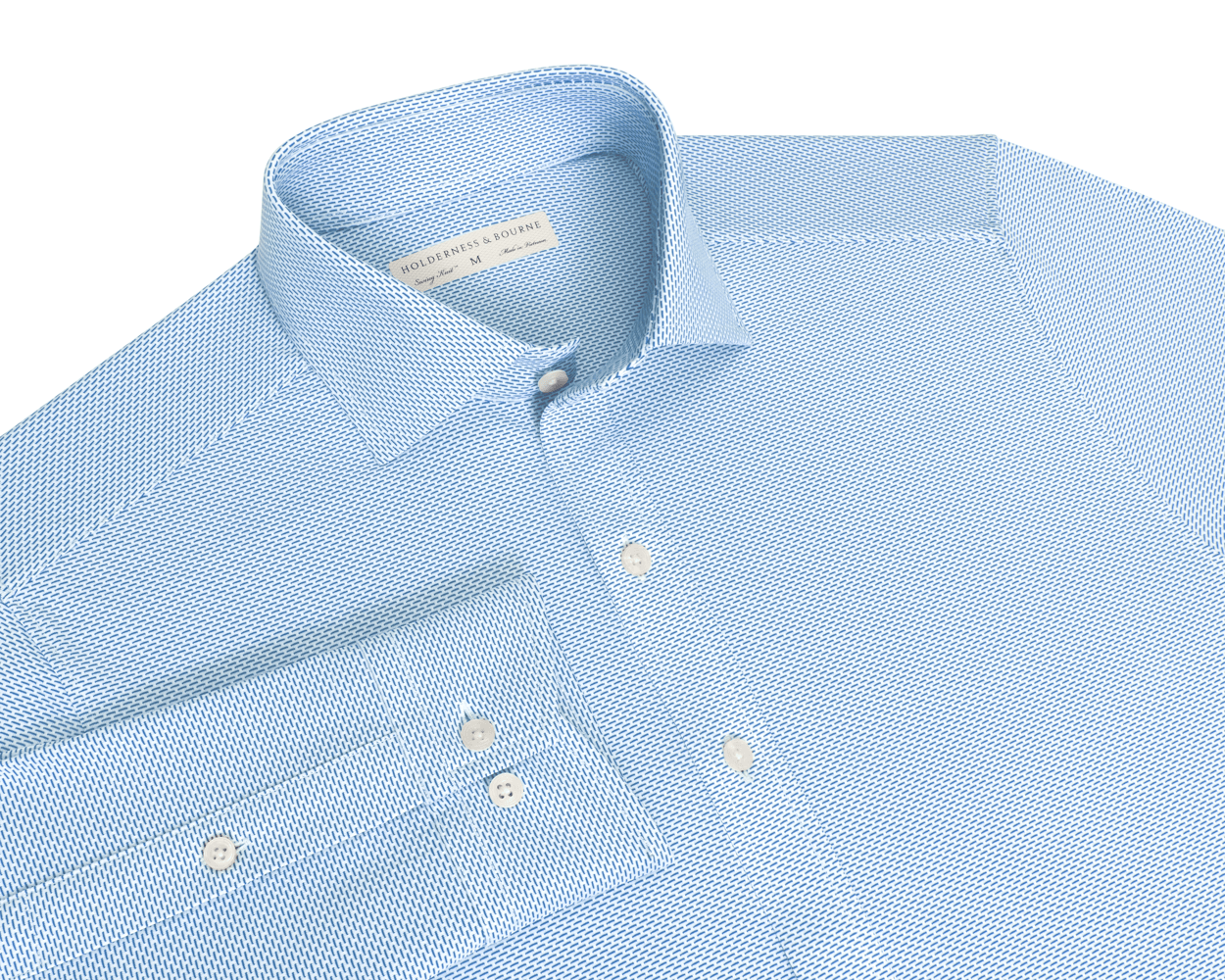 The Goodrich Shirt: Horizon Blue